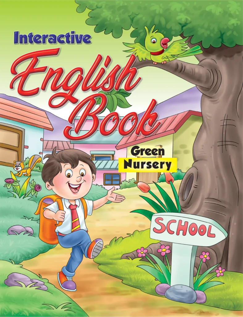 Interactive English Book Green (Nursery) - Tehzib Sons